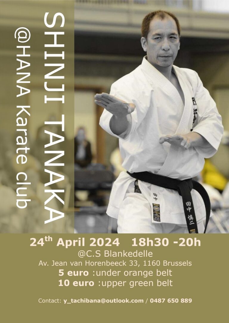 SKIF-B TANAKA SENSEI STAGE -24 avril 2024 - HANA KARATE CLUB